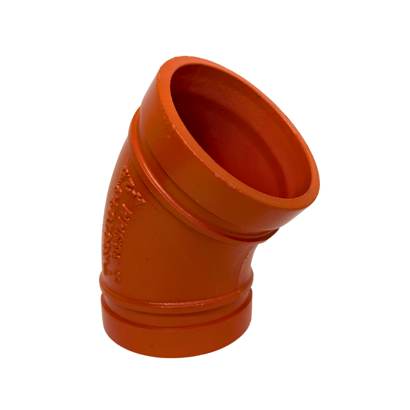 Codo Ranurado 45° UL FM